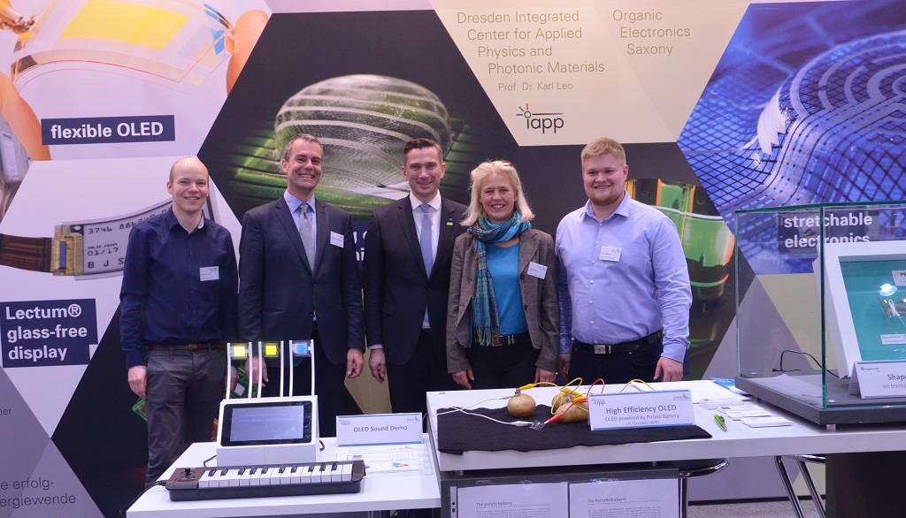 OES präsentierte SenSa auf der Hannover Messe 2019 – SenSa – Sensorik Sachsen