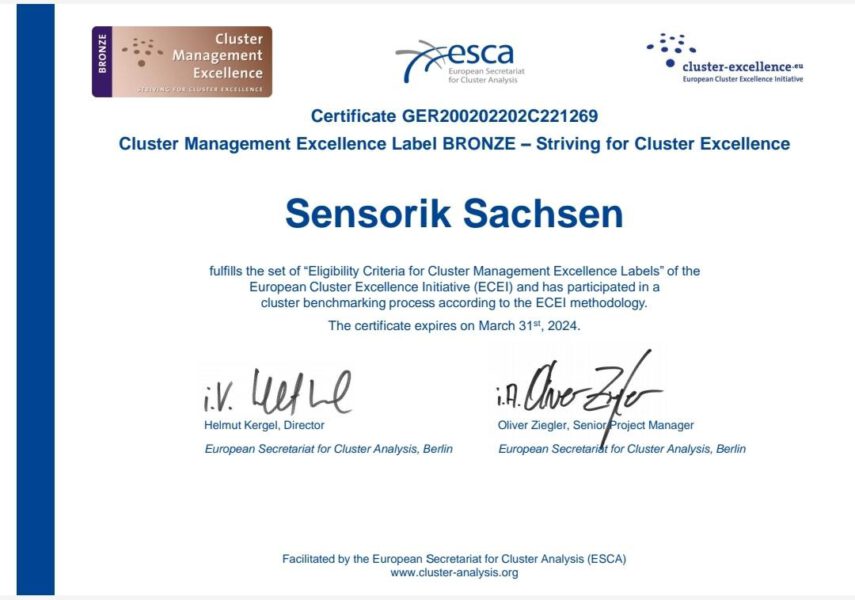 SenSa – Sensorik Sachsen – Innovationscluster Sensorik Sachsen